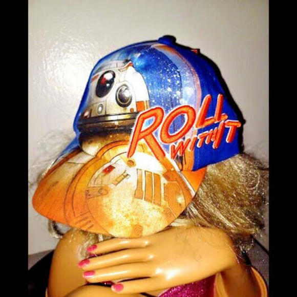 Accessories | Star Wars Roll With It Embroidered Cap With Droid Graphic ...